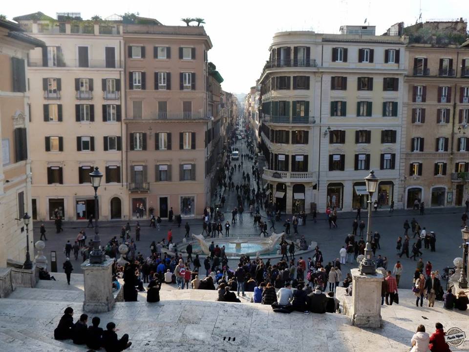 PIAZZA DI SPAGNA - ROMA POR MEMÓRIA VIAJANTE!